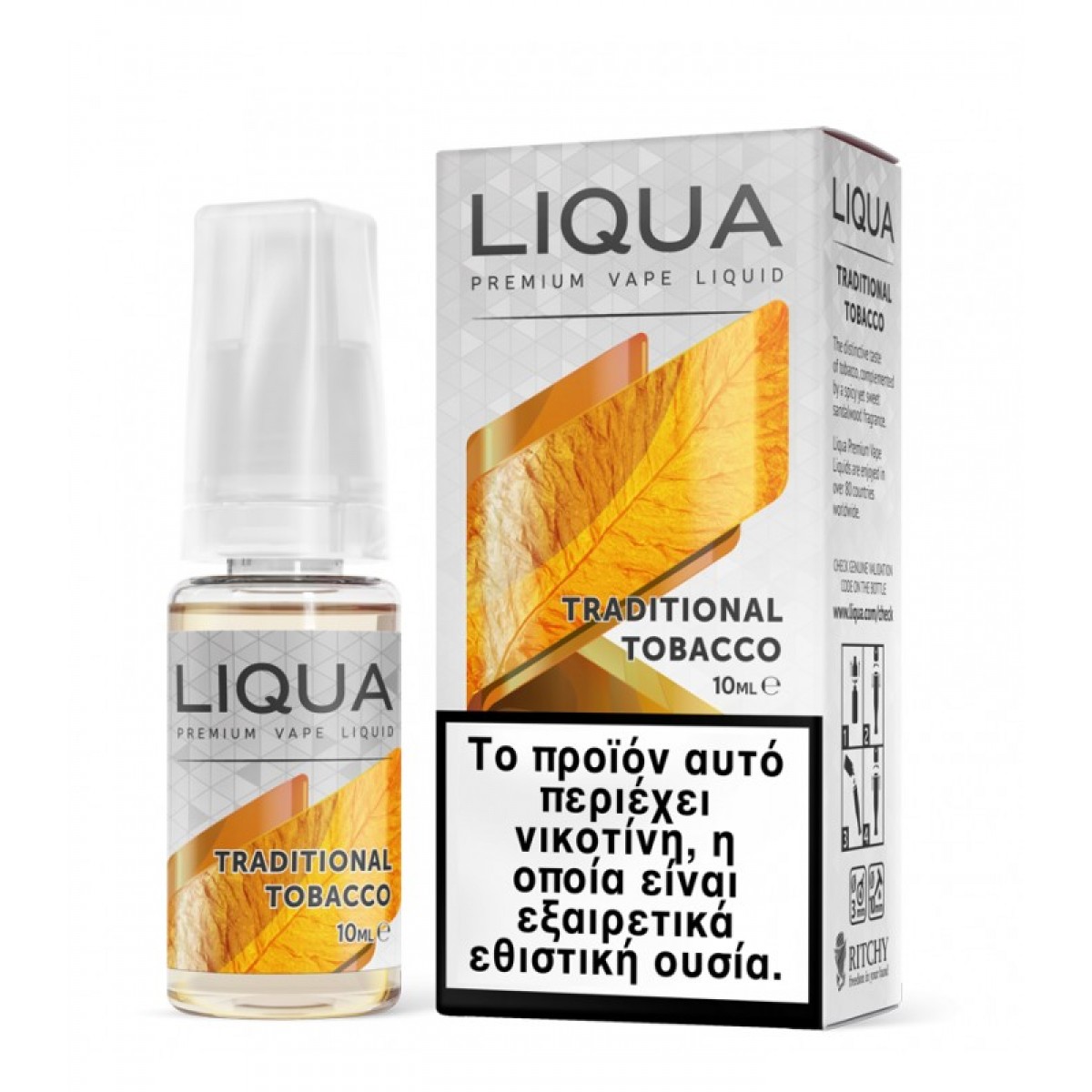 Liqua New Traditional Tobacco 10ml
